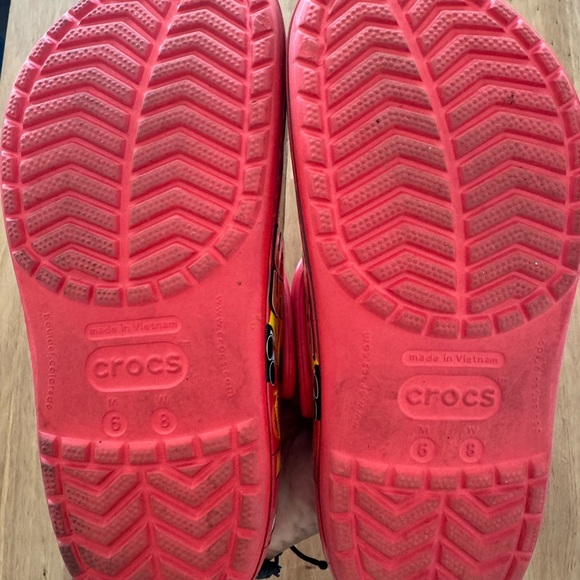 CROCS | Shoes | Disney Lighting Mc Queen Crocs Red Shoes | Poshmark
